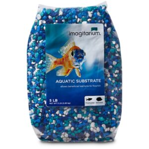 imagitarium nautical star aquarium gravel substrate, 5 lbs.