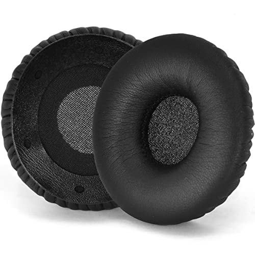 HD V8 V10 V12 defean Replacement Ear Pads Ear Cushion Cover Compatible with Sol Republic Tracks HD V8 V10 V12 On-Ear Wired Headphone, Softer Leather,High-Density Noise Cancelling Foam (Black)