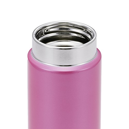 Tiger Water Bottle 10.1 fl. oz. (300 mL) Direct Drinking Stainless Mini Bottle Sahara Mug Lightweight Dream Gravity Powder Pink MMP-J030-PP Tiger