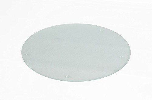 Chop-Chop Round Glass Cutting Board Or Counter Saver, 16 Inches