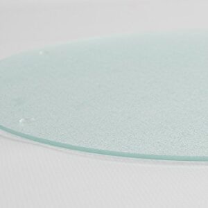 Chop-Chop Round Glass Cutting Board Or Counter Saver, 16 Inches