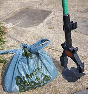 HEAVY Dootie Bags® VERY LARGE Dog and Cat Waste Poop Bags. 100 Count Strong Multi-Use, Leakproof with EZ Tie Handles and Gussets. Made with Corn Starch. Fits GoGo Stik and Swivel Bin Pooper Scoopers.