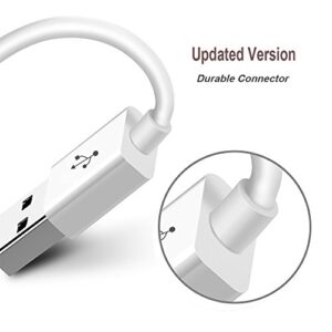 iMangoo Charging Cable for iPod Shuffle Cable USB Data Sync Cable Cord 3.5mm Male AUX Plug to USB Male Adapter Cable Charger Converter Headphone Audio Extender Jack for iPod Shuffle 3 4 5 6 Gen 2-Pack