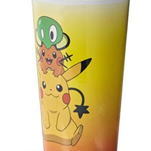 Pokémon XY Series Travel Mug | Pikachu, Dedenne, & Squishy | Perfect For Fans Of The Pokémon Series | Holds 16 Ounces