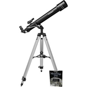 orion observer 70mm ii az refractor, black (10275)