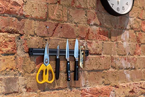 Kitchavo Magnetic Knife Strip Set Of 2 13 Inch Magnetic Knife Holder Tool Rack Storage Display Organizer Multipurpose Kitchen Bar Easy Install