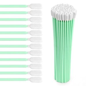 INCHOO 100pc 6.3" Double Layer Polyester Cleaning Swab Sticks for Solvent Format Inkjet Printer Roland Optical Equipment