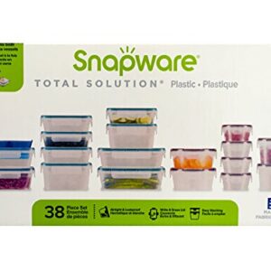 SNAPWARE (Snapware) Kitchen Supplies/Dishes Storage containers/canisters/Other, Clear, Blue and Brown