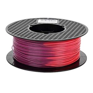 color change pla filament 1.75 mm purple to red 3d printing filament color changing with temperature 1kg spool 2.2 lbs color changing pla materials cc3d 3d pen filament