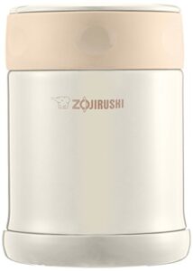 zojirushi sw-ee35-cc stainless steel food jar, 11.8 fl oz (350 ml), cream