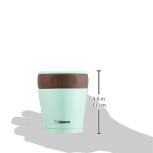 象印マホービン(ZOJIRUSHI) SW-GD26 Insulated Lunch Jar, 260ml, chocolate mint