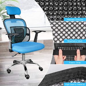 ACVCY Lumbar Mesh Support for Office Chair or Car Seat, Breathable Comfortable Back Support for Office Chair Lumbar Support Cushion for Car Seats Office Chair Car Lumbar Cushion 12” x 16”