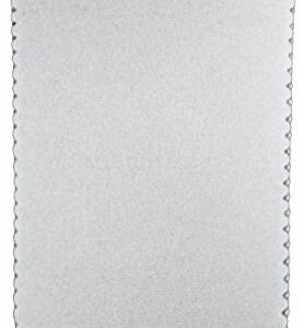 Blank Neoprene Slim Can Coolie (1, White)