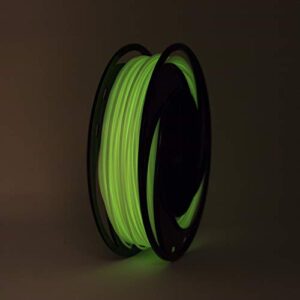 Gizmo Dorks PLA Filament for 3D Printers 1.75mm 200g, Glow in The Dark