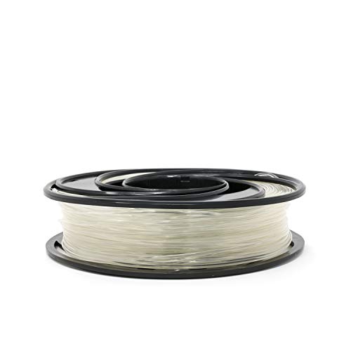 Gizmo Dorks Nylon Filament for 3D Printers 3mm (2.85mm) 200g, Natural Clear