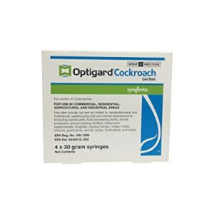 Syngenta 61597 Optigard Cockroach Gel, Clear