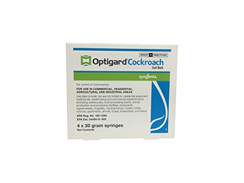 Syngenta 61597 Optigard Cockroach Gel, Clear