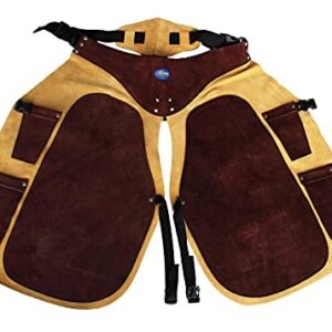 Pro Equine Western Leather Fully Adjustable Horse Farrier Apron Fits All 23116