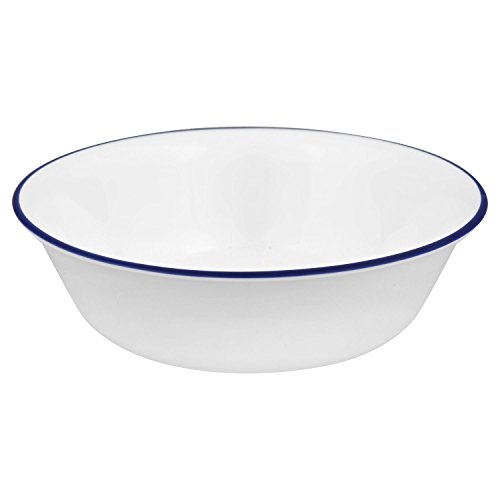 Corelle Livingware Ocean Blues 18 Ounce Soup/Cereal Bowl (Set of 6)