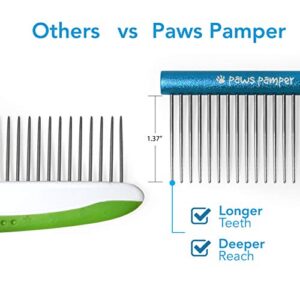 Paws Pamper Professional Greyhound Comb for Dogs and Cats