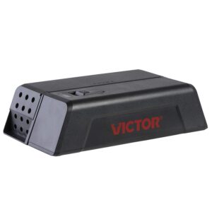 victor m250s indoor electronic humane mouse trap - no touch, no see electric mouse trap