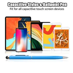 Stylus Pen anngrowy Stylus Pens for Touch Screens Universal Stylus Ballpoint Pen 2 in 1 Stylists Pens for iPad iPhone Tablet Laptops Kindle Samsung Galaxy All Capacitive Touch Screens