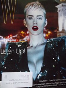 w magazine september 2017 special collector's issue katy perry on the cover