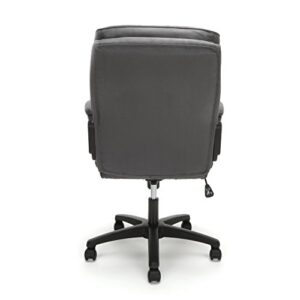 OFM ESS Collection Plush Microfiber Office Chair, in Gray (ESS-3082-GRY)