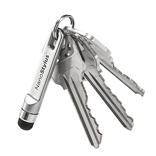 KeySmart NanoStylus – Mini Keyring Stylus Ergonomic, Portable and Precise Keychain Stylus Pen for Touch Screens