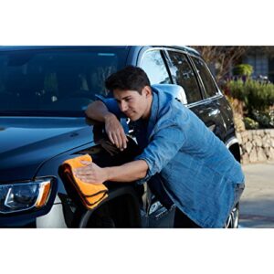 Armor All Car Buffing Towel, Microfiber Towel for Buffing and Shining Cars, Trucks and Motorcycles