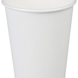 Amazon Basics Paper Hot Cup, 8 oz, 1000 Count, White