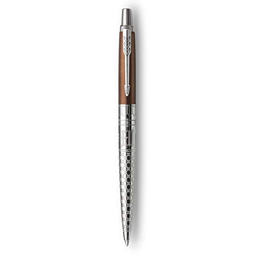 PARKER Jotter Special Edition Ballpoint Pen, Bronze Gothic, Medium Point (0.7mm) Blue Ink, Gift Box (2025826)