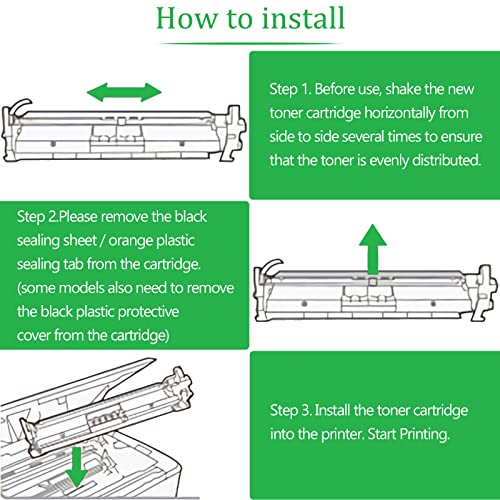 greencycle 2 Pack ML-D1630A Toner Cartridge High Yield Compatible for Samsung ML1630 ML-1630 ML-1630W SCX-4500 SCX-4500W Series Printer