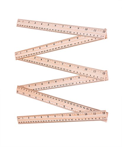 20 Pack Wooden Ruler Wood Rulers School Rulers Office Rulers and Clothing Measuring Rulers, 2Scale (12Inch and 30CM) …