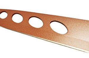 Set of 6 Copper Knives! 6.25" Blade - As Seen on TV Never Sharpen Knives! Stays Sharp Forever! Effortless Clean Cuts Every Time! Ideal for Chopping, Dicing, Mincing, and More! (6)