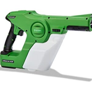 Victory Innovations Cordless Electrostatic Handheld Sprayer for Disinfectants and Sanitizers, 360° Coverage, 3-in-1 Nozzle, Easy Fill Tank Covers 2,800 Sq Ft, Green, 33.8 Fl Oz (Pack of 1), (VP200ESK)