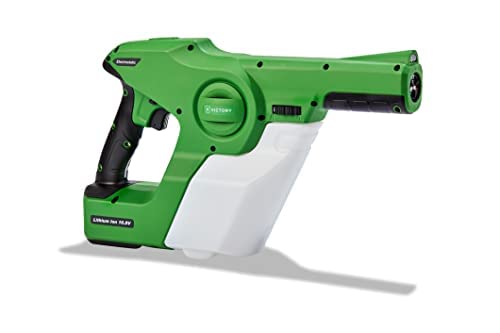 Victory Innovations Cordless Electrostatic Handheld Sprayer for Disinfectants and Sanitizers, 360° Coverage, 3-in-1 Nozzle, Easy Fill Tank Covers 2,800 Sq Ft, Green, 33.8 Fl Oz (Pack of 1), (VP200ESK)