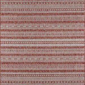 Novogratz Villa Collection Tuscany Indoor/Outdoor Area Rug, 3'3" x 5'0", Copper