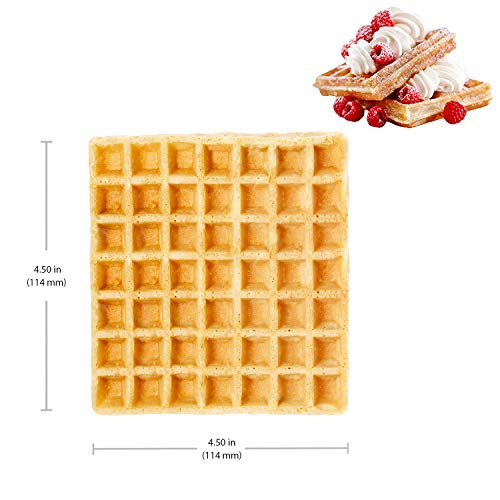 Commercial Nonstick 110v Electric 4pcs Square Waffle Baker Maker Machine