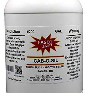 Fasco Epoxies Cabosil - Fumed Silica Thickener in Gallon Tub