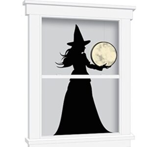 Martha Stewart Vinyl Witch Window Décor