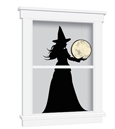 Martha Stewart Vinyl Witch Window Décor