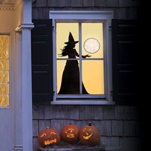 Martha Stewart Vinyl Witch Window Décor