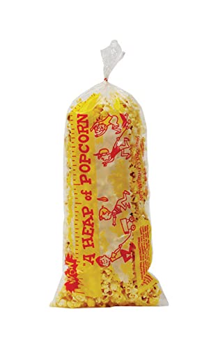 Gold Medal 2125 Heap-O-Corn Popcorn Plastic Bag44; 1000 Count1,000