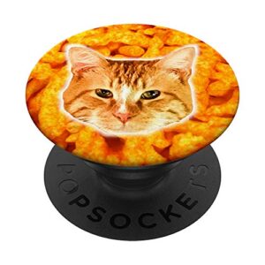 shane dawson 260011 cheeto cat popsockets stand for smartphones & tablets popsockets popgrip: swappable grip for phones & tablets