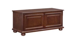 powell furniture chadwick cedar chest, cherry,