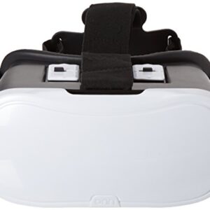 ONN White Virtual Reality VR Smartphone Headset for Apple or Android