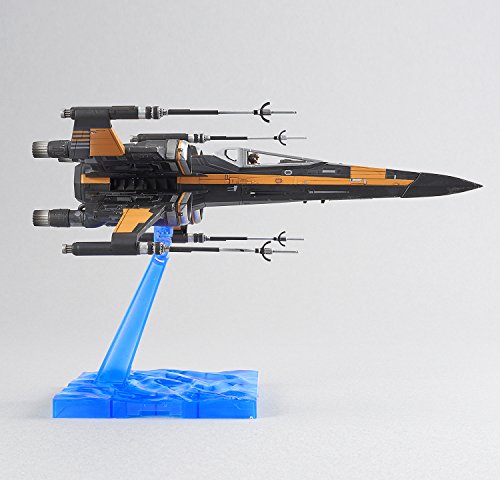 Bandai Hobby Poe's Boosted X-Wing Star Wars, Bandai Star Wars 1/72 Plastic Model Hobby Space Ship