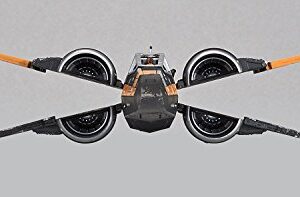 Bandai Hobby Poe's Boosted X-Wing Star Wars, Bandai Star Wars 1/72 Plastic Model Hobby Space Ship