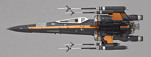 Bandai Hobby Poe's Boosted X-Wing Star Wars, Bandai Star Wars 1/72 Plastic Model Hobby Space Ship